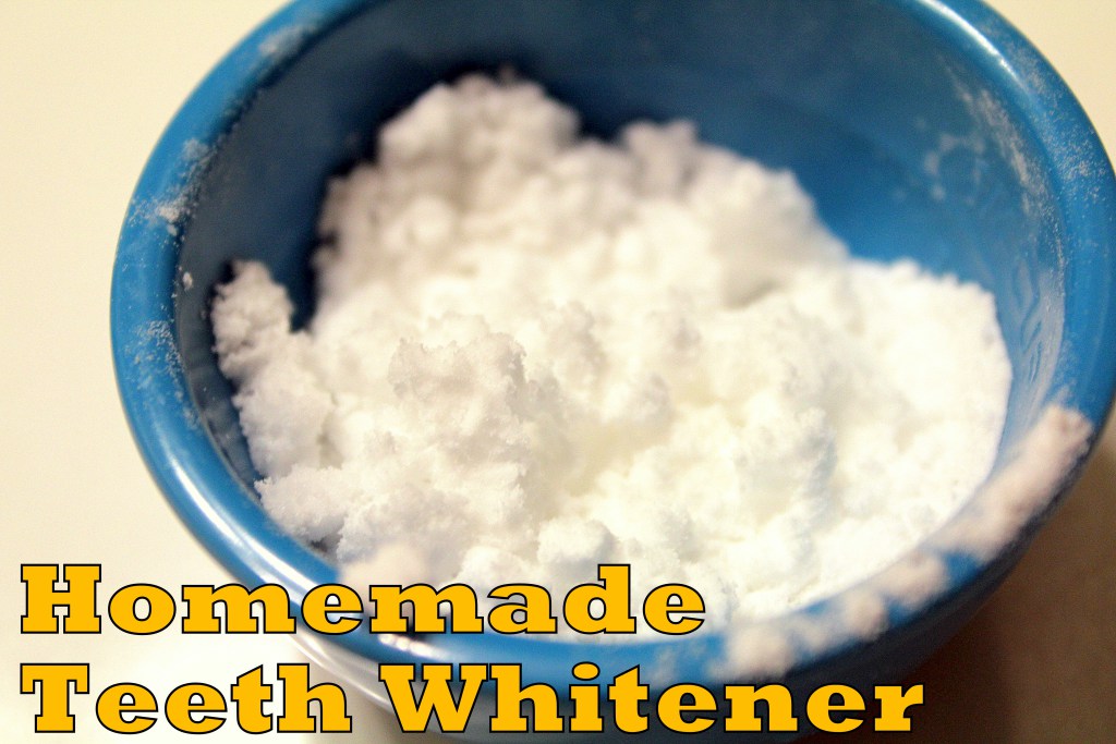 How to Make An All Natural Teeth Whitener